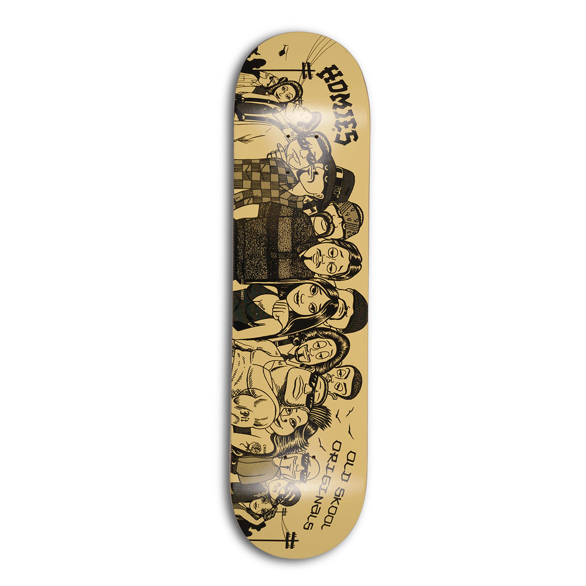 Pizza x Homies Vintage Family Deck – Innercity Skateshop